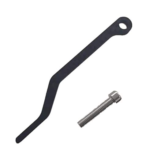 QULIT Carbon Bicycle Chain Guide Bike Chain Stabilizer with Titanium Screw Bicycle Parts for Road Bike