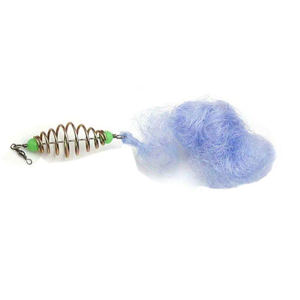 Netting Fish Luminous Bead Cast Gill Nets Fishing Accessories Trap Mesh Ice Fishing Net Tackle(6-0.25-0.5kg Fish)