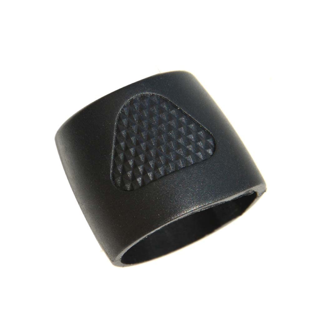 LureSport 18pcs Graphite Slip Rings Reel Seat Hoods for Ice Fishing Rod Building Component Repair Rod DIY Accessory
