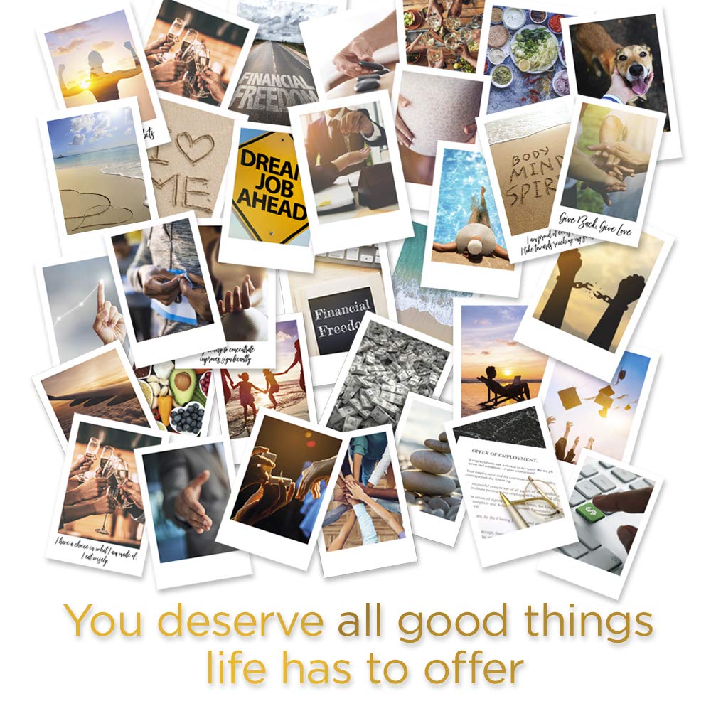 Magnificent 101 Large 23" x 17" Feng Shui Vision Board Kit | Create a Board of Your Ambitions & Turn Your Dreams into Reality by Visualizing & Manifesting Those Life Goals | Gift for Women