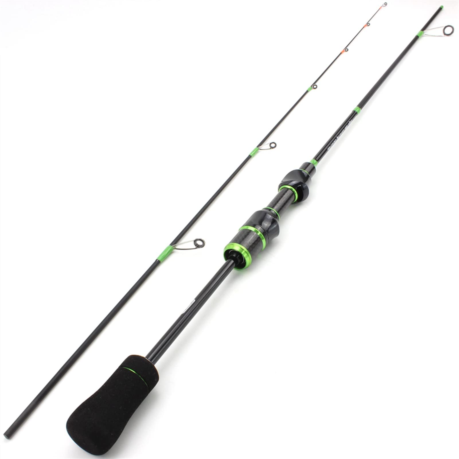 SDFGH 1.68M Lure Rod Solid Pole UL Carbon Spinning Fishing Rod Lure Rod Spinning Weight 2-8g Perch Rod Fishing Tackle (Color : Casting Rod, Size : 1.68M)
