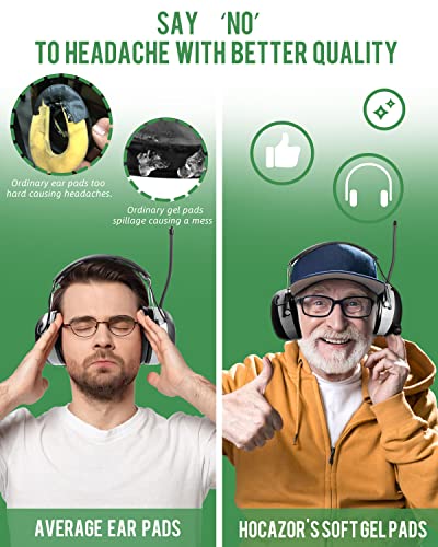 Replacement Gel Ear Pads Fit for Peltor Tactical 100 500/Rangeguard/Walkers Razor/Actfire Ear Protection