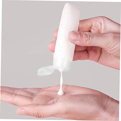 Zerodeko 12pcs lotion bottle pp refillable travel bottles face wash dispenser Multipurpose travel containers for toiletries Vial multi-use lotion bottles empty bottle Leakproof