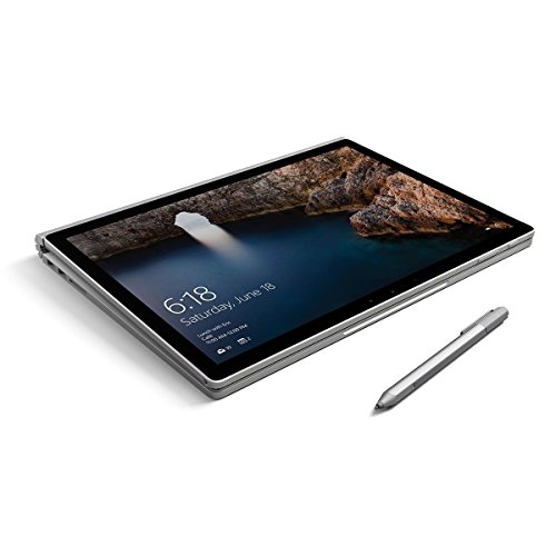 Microsoft Surface Book SW5-00001 2-in-1 Notebook PC - Intel Core i7-6600U 2.6 GHz Dual-Core Processor - 8 GB RAM - 256 GB Solid State Drive - 13.5-inch Touchscreen Display - (Renewed)