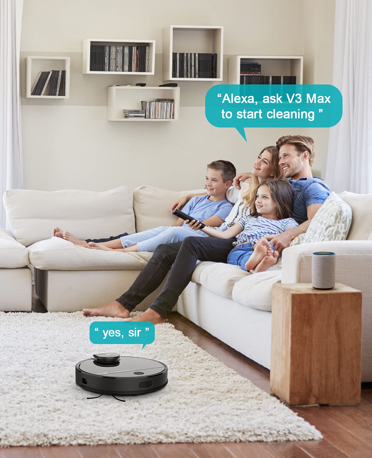 VIOMI V3 Max 2700Pa Robot Vacuum Cleaner Work 300mins with Alexa/Google, Robot Vacuum and Mop Combo with Smart Mapping Technology,Lidar Navigation Robotic Vacuums