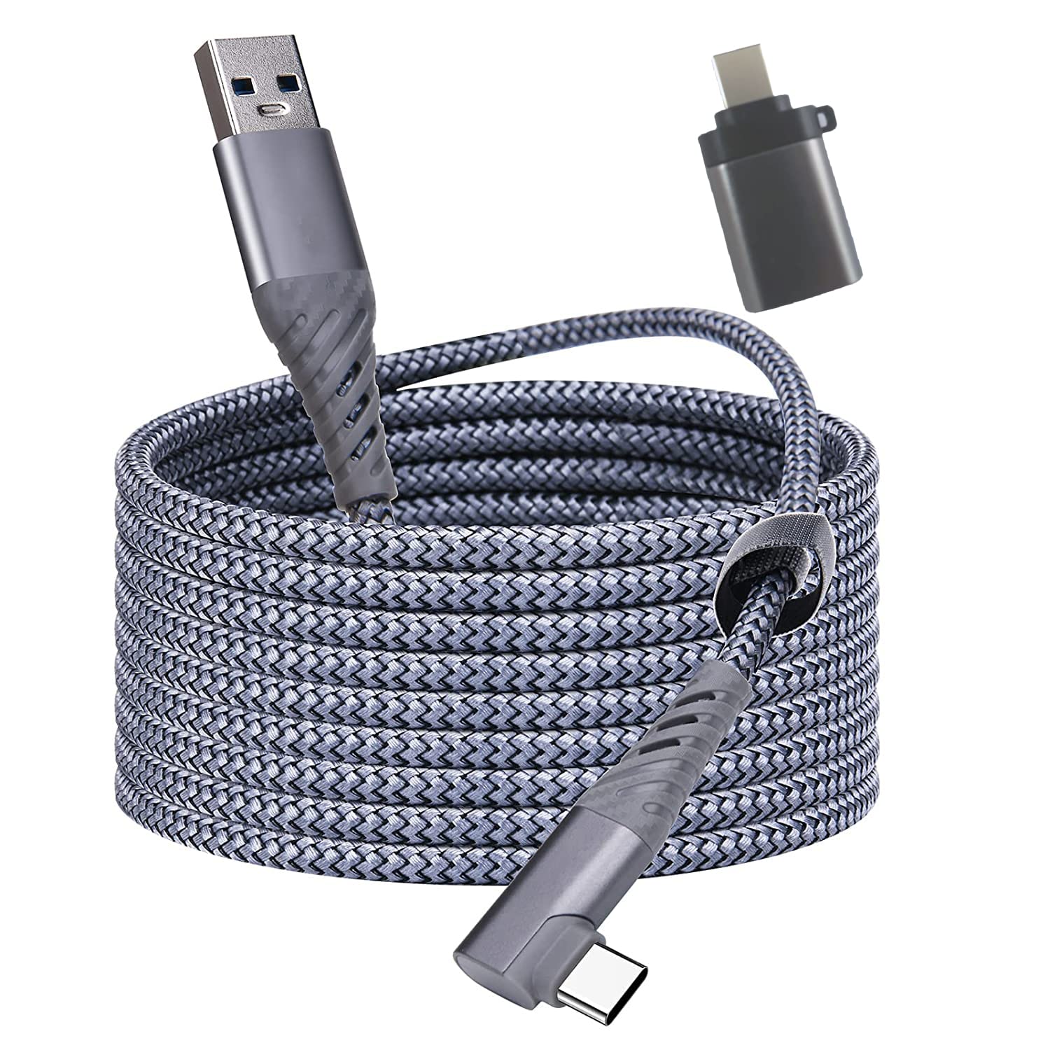 Oculus Link Cable,Askoppo Oculus Quest 2 Link Cable,Compatible with Oculus/Meta Quest 2/1 and PC/Steam VR, High Speed PC Data Transfer,for VR Headset and Gaming PC (16FT(5M)).