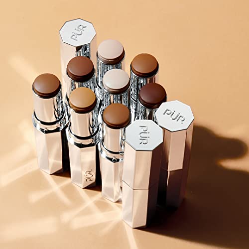 PÜR MINERALS 4-in-1 Foundation Stick in Blush Medium, 1 Ounce (Pack of 1)