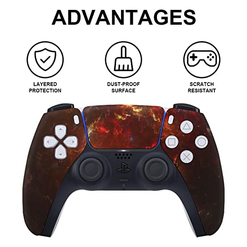 Ps5 Skin Sticker PVC Decal Cover for Playstation 5 Console Controllers