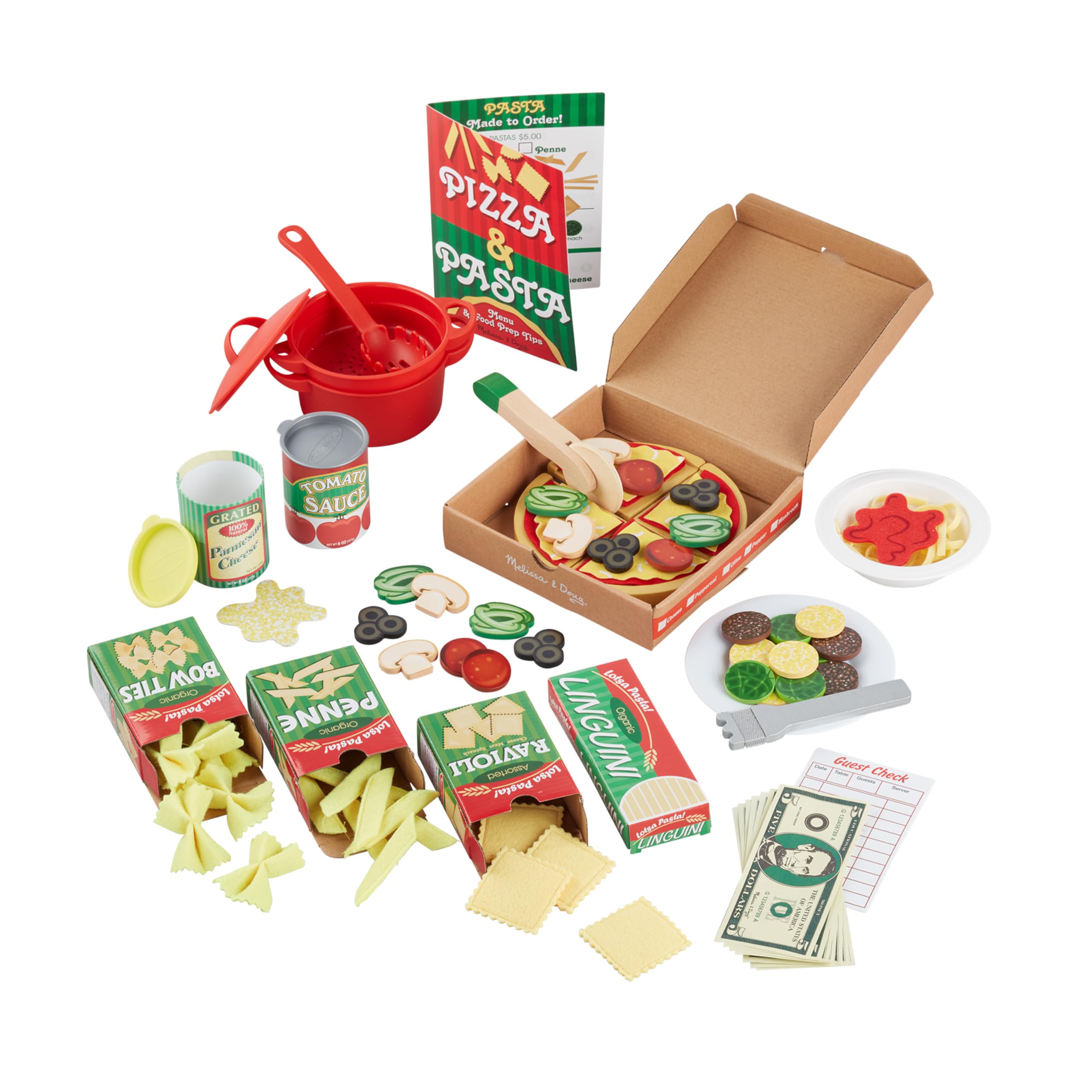 Melissa & Doug Deluxe Pizza & Pasta Play Set
