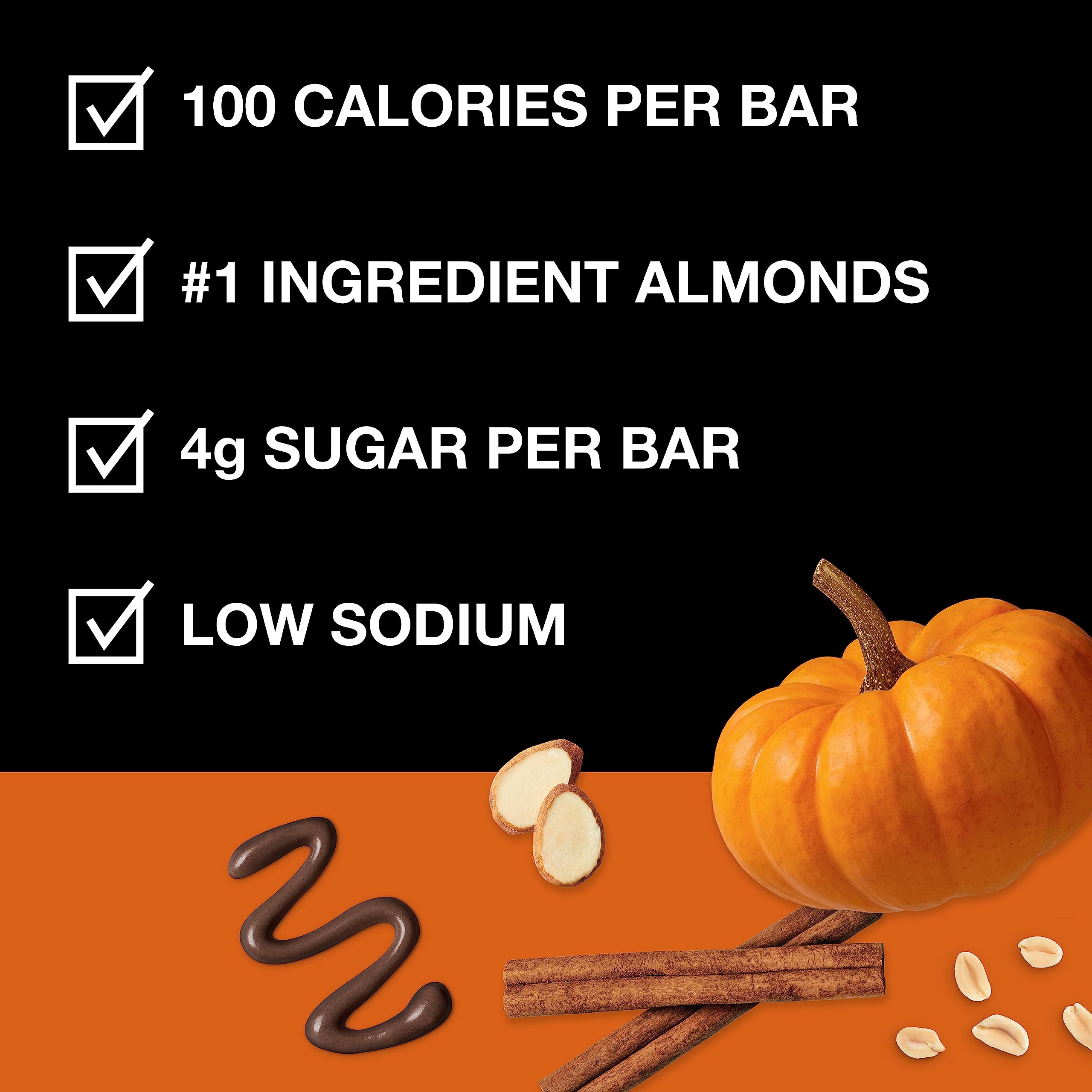 KIND THINS Chocolate Pumpkin Spice with Almonds & Peanuts, Gluten Free, 100 Calorie, Healthy Snacks (Pack of 1, 10 Count Total)