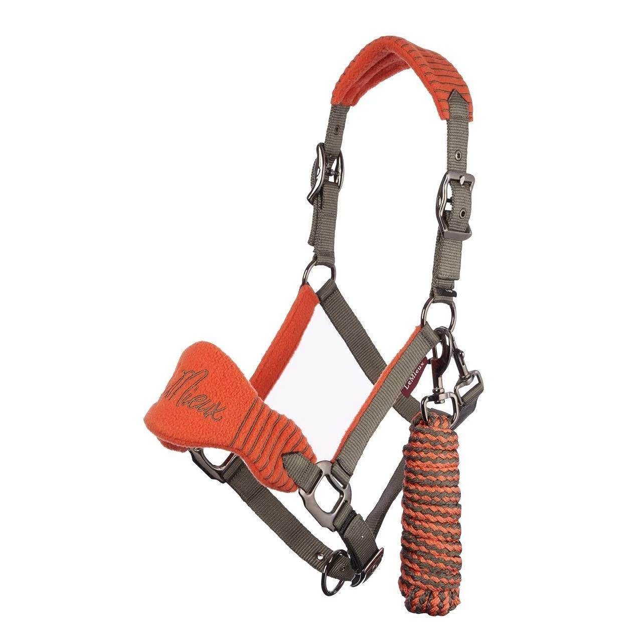 LeMieux Vogue Fleece Headcollar - Halter & Leadrope (Peacock - Cob)