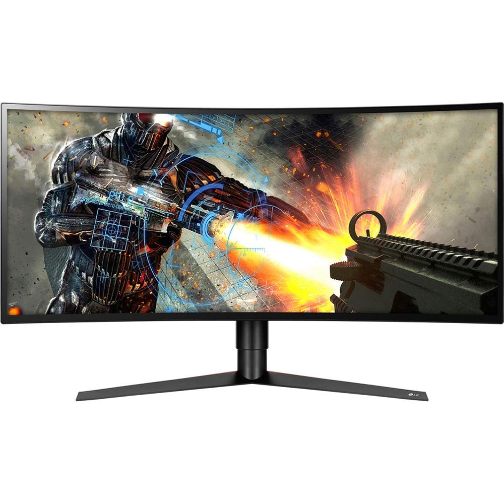 LG 34GK950F-B 34" 21:9 Ultragear WQHD Nano IPS Curved Gaming Monitor with Radeon FreeSync 2 (2018), Black (Renewed)