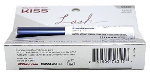 Kiss I-Gloo Strip Lash Adhesive Clear (3 Pack)