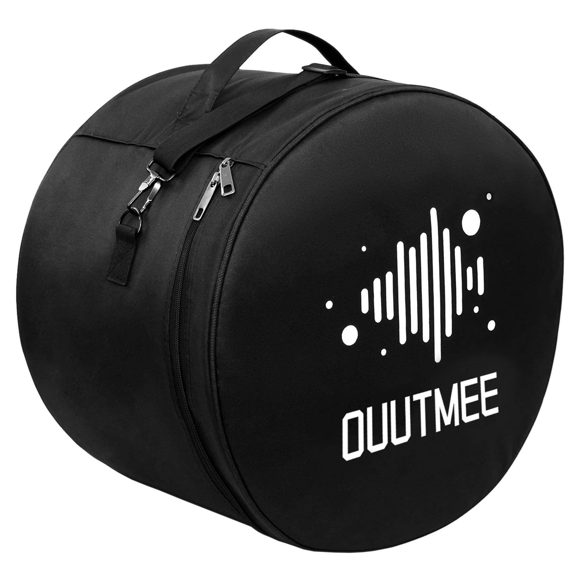 OUUTMEE Drum Bag For Tom 12" x 10" Travel Drum Case Gig Bag With Adjustable Strap