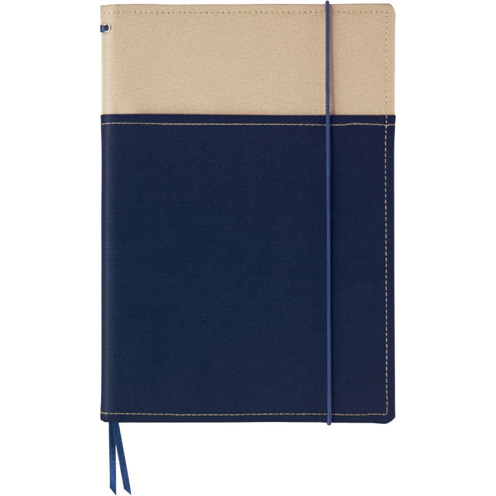 Kokuyo cover notebook systemic A5 navy blue A ruled 40 sheets Bruno -655A-4