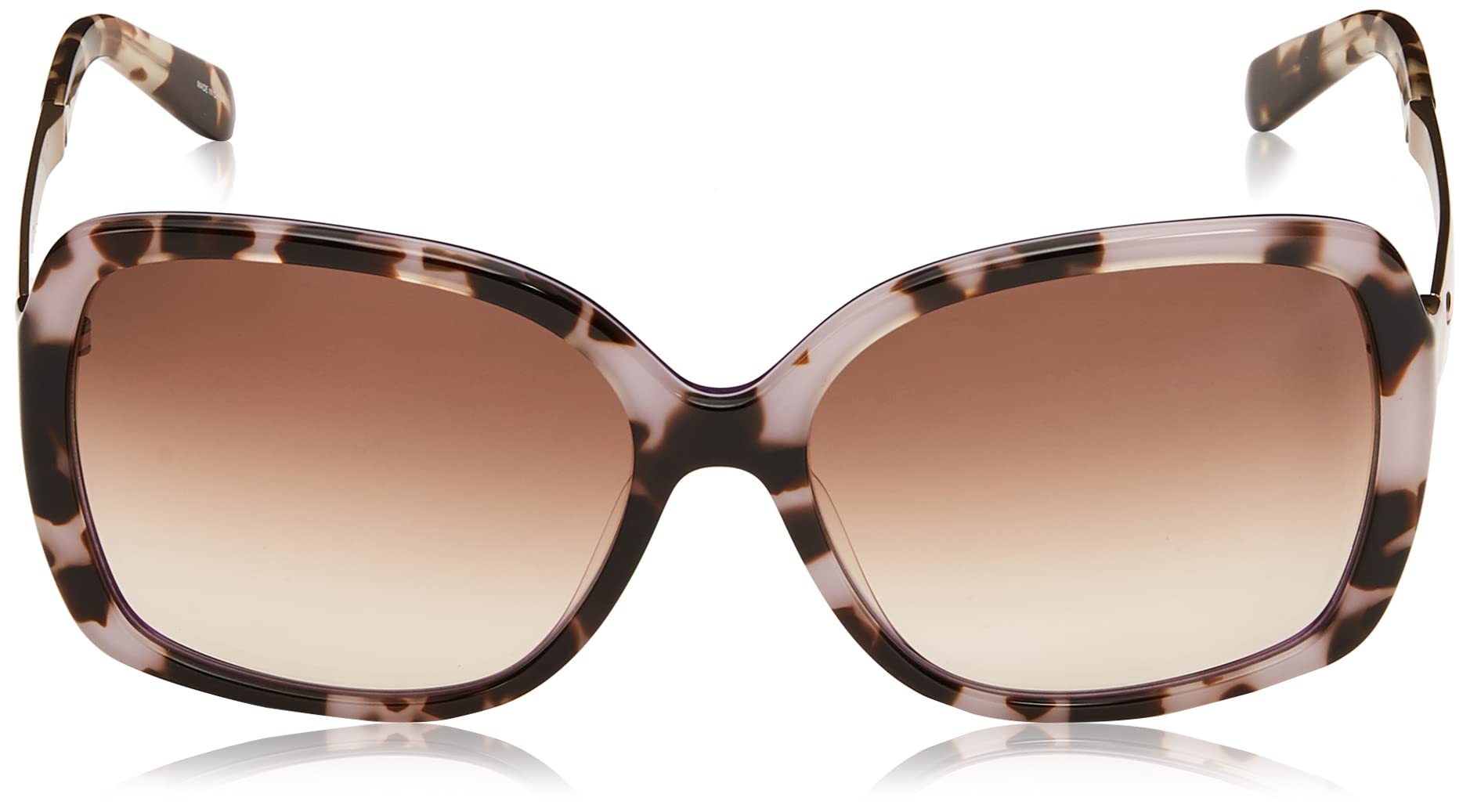 Kate Spade New York Women's Darilynn Square Sunglasses, Tortoise Lavender & Brown Gradient, 58 mm
