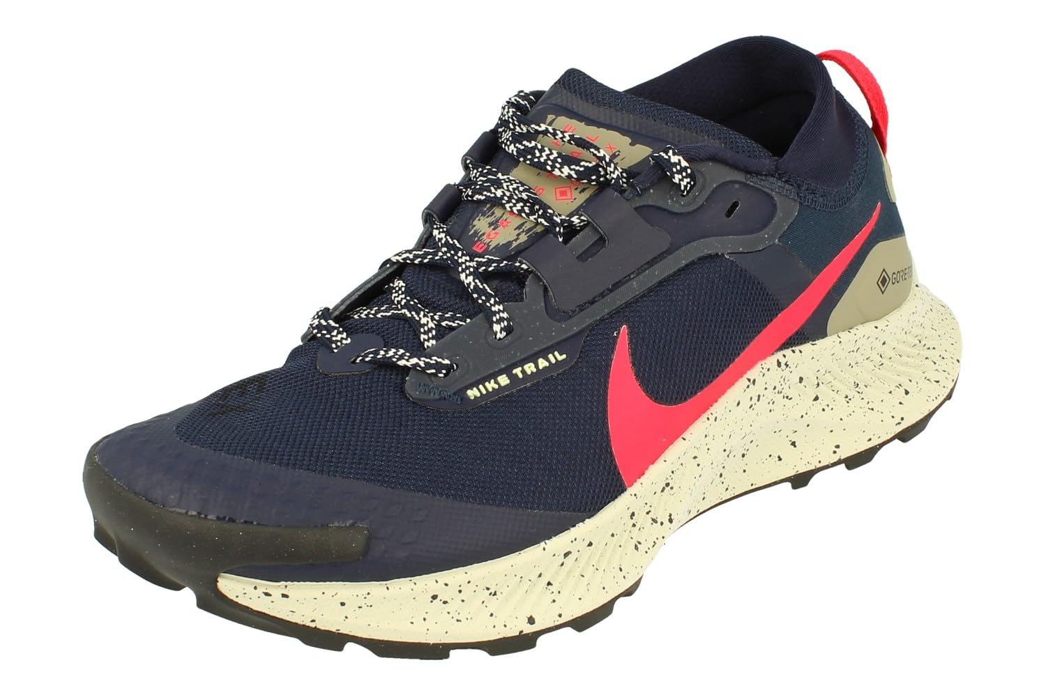 Nike Air Pegasus Trail 3 GTX Running Trainers DC8793 Sneakers Shoes (UK 6 US 7 EU 40, Obsidian Siren red Olive 401)