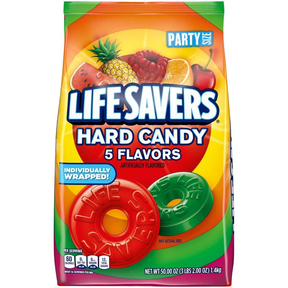 LIFE SAVERS Mints Wint-O-Green Hard Candy - 2 Pounds - (Packaged By Obanic) 2.0 pounds 32.0 Ounce