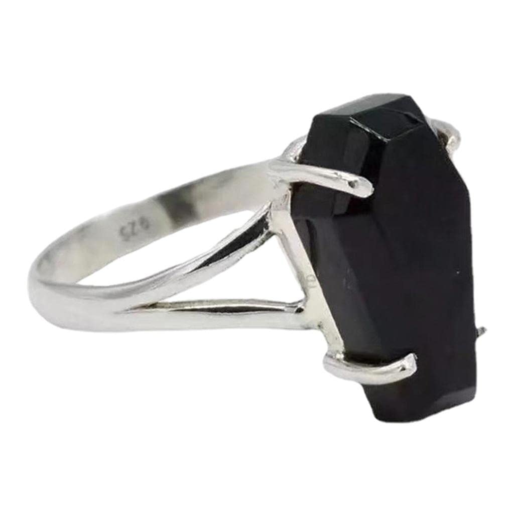 Newmind Vampire Coffin Rings, Exaggerated,Punk,Gothic,Alloy,for Show Christmas Day Teens Women