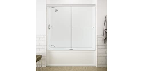 KOHLER K-1123-LA-0 Archer 60-Inch x 32-Inch Alcove Bath with integral apron, integral flange and left hand drain, White, one-size