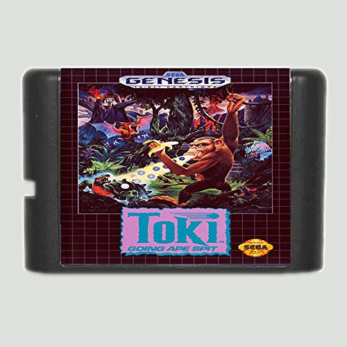 Retro Game Toki 16 bit MD Game Card For Sega Mega Drive For Genesis (PAL-J)