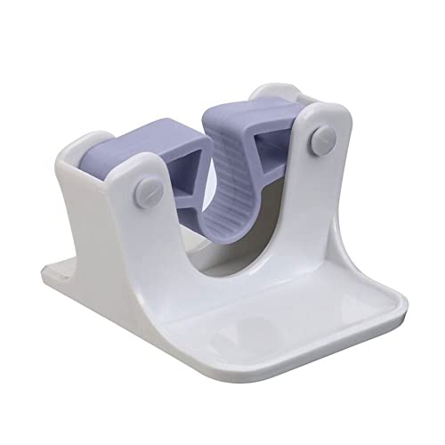 Wall Mounted Cleaning Tool Holder Easy to Use Broom Holder for Laundry Room Bathroom