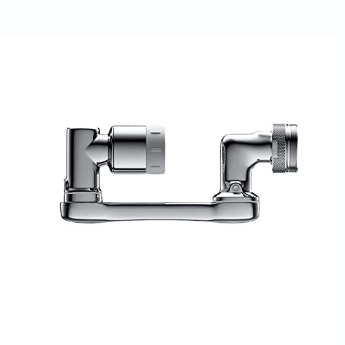 PSVOD Faucet Extender for Bathroom Sink Universal,1080 Faucet Extender Brass,Universal Splash Filter Faucet 1080 Rotating,2 Water Outlet Modes,for Sink Household