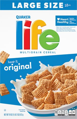 Quaker Life Original Cereal, 18oz