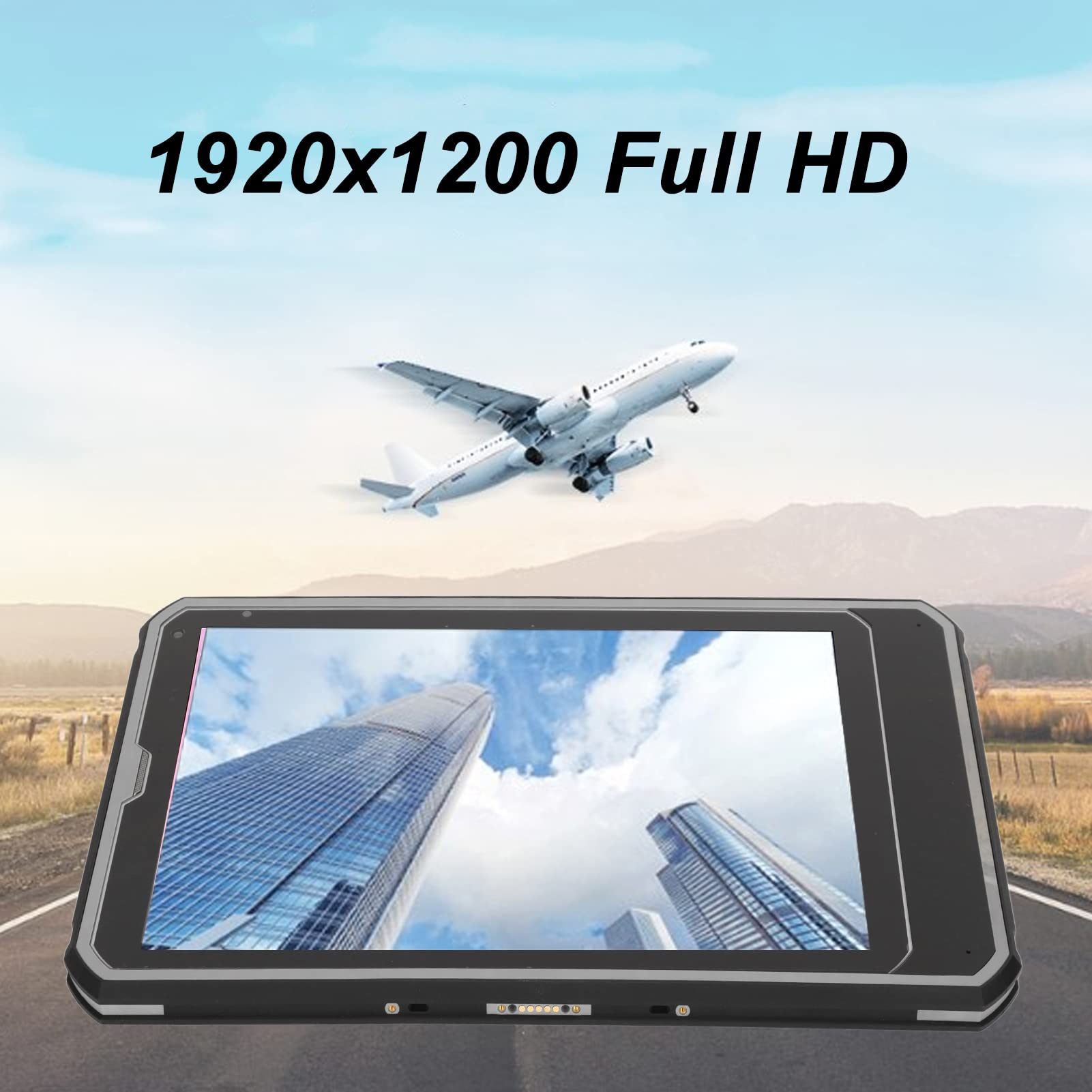 Rugged 10.1 Inch Tablet Tablet Holder 4G Net 100240V Rear Camera 13.0MP AF IP68 Waterproof 4GB RAM 128GB ROM for Industrial Storage (US Plug)