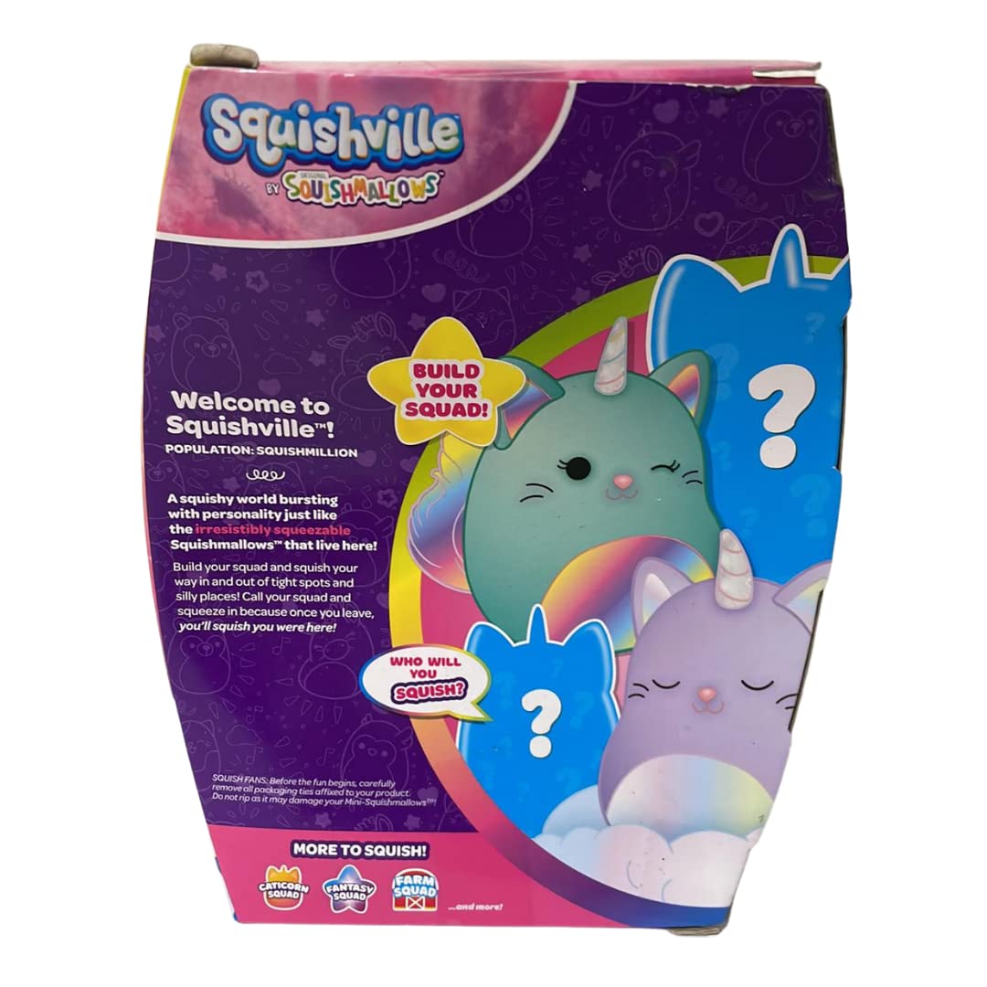 Official KellyToy SQM0229 Squishville by Squishmallow Caticorn Squad 4-Pack…