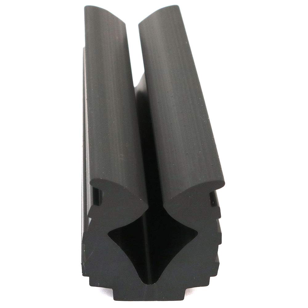 LQ Industrial Golf Shaft Clamp 2PCS Black Rubber Vise Clamps Golf Club Regripping Tool Re-Shaft Head Extractor Repair Tool