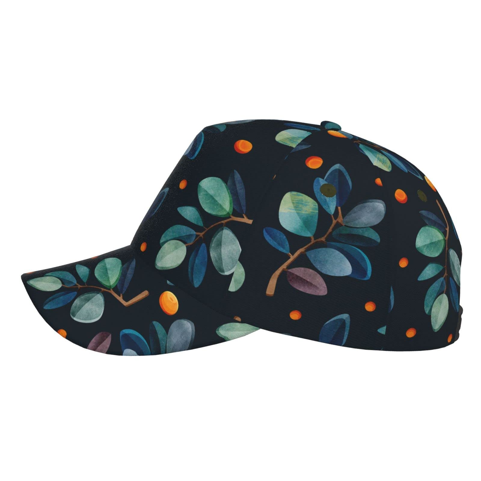 RFUVIWZ Green Leaves Baseball Cap for Men Adjustable Dad Hat for Summer Running Sports Hiking Beach Outdoor Golf Unisex