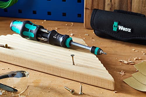 Wera - 5051021001 Kraftform Kompact 20 7-In-1 Bitholding Screwdriver with Removable Bayonet Blade (SL/PH/PZ)