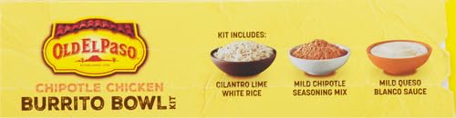 Old El Paso Burrito Bowl Kit Chipotle Chicken, 11 oz