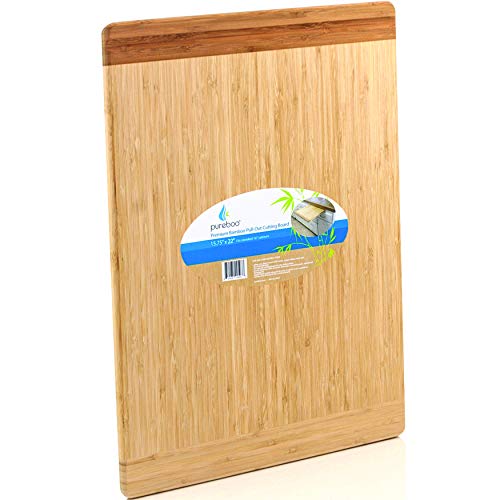 Pureboo Premium Bamboo Pull-out Cutting Board - 8 Different Sizes to Fit Most Standard Slots