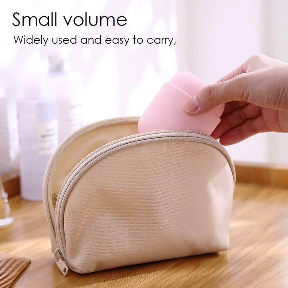 Makeup Sponge Holder, Beauty Blender Holder Makeup Blender Travel Case with 1Piece Makeup Sponge Blender Drying Stand(Pink)