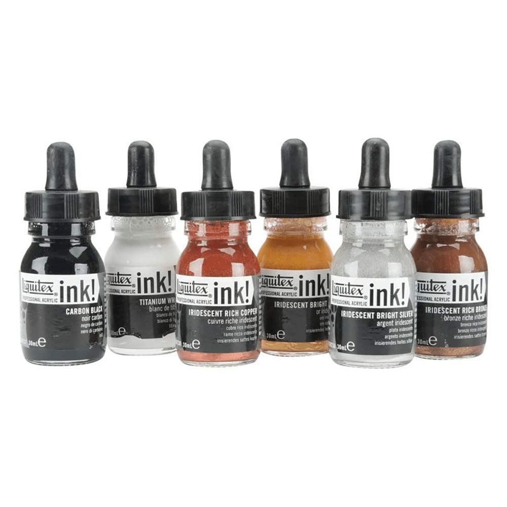 Liquitex Professional Acrylic Ink, Essential Set