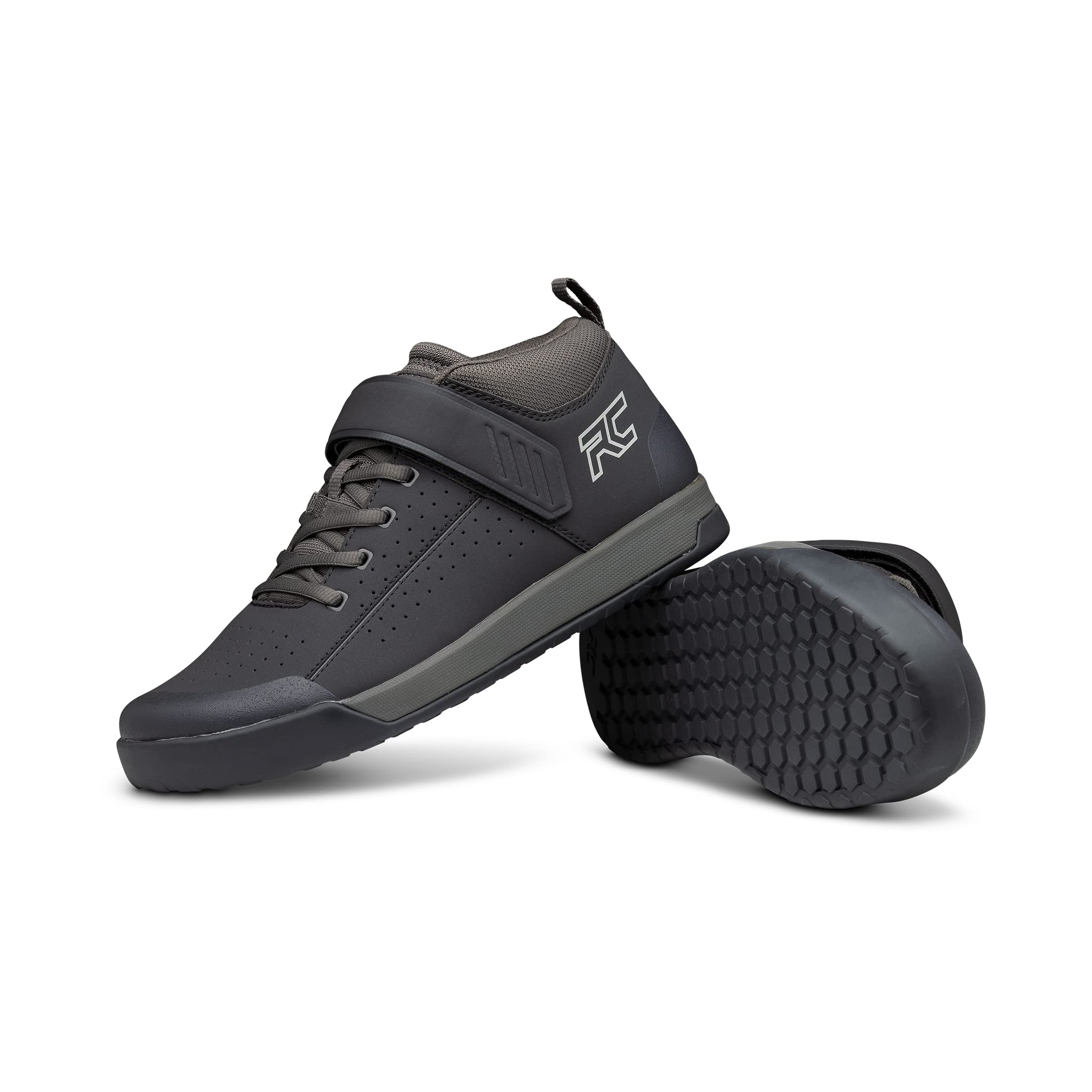 Ride Concepts Men's Wildcat Bike Shoe Black/Charcoal, 7 M US