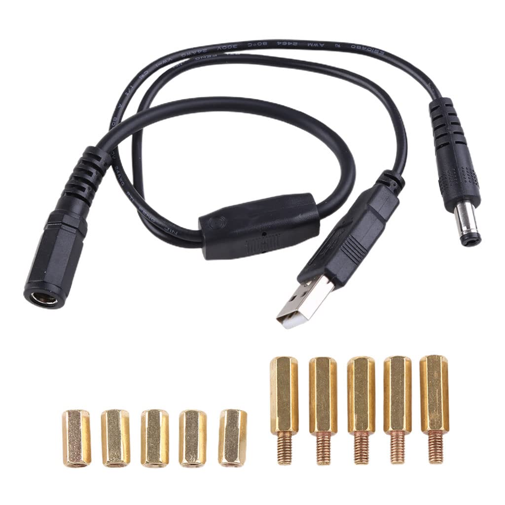 TONKBEEY Manual Welding Mister USB HUB v2.1 Extender Board for Mister FPGA 7 USB Ports Mister IO Board Set for Terasic DE10-Nano Floppy Drive 3.5 External