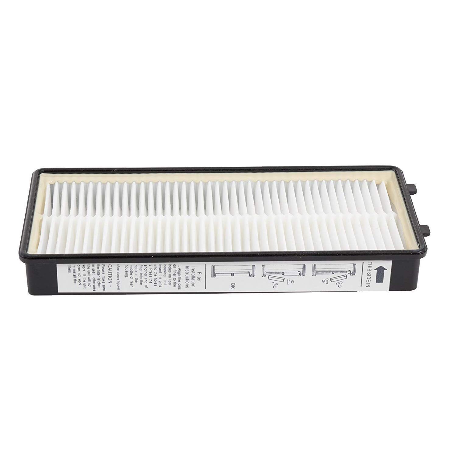 LifeSupplyUSA HEPA Filter Replacement Set Compatible with HoMedics AT-OFL Tower Air Units AT-PET01, AT-PET02, AR-15, AR-25, AR-35, AR-45