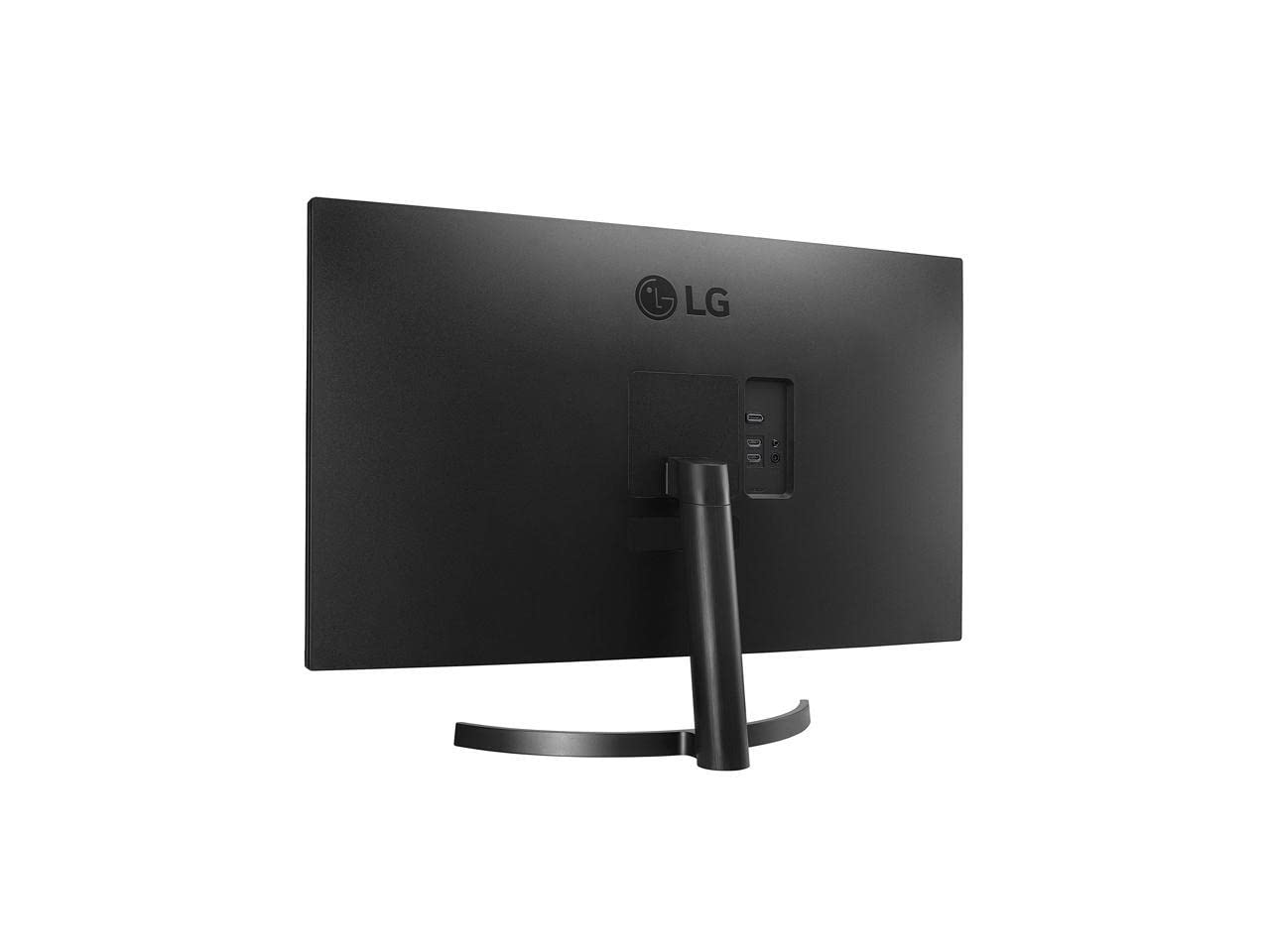 LG 27QN600-B 27” QHD (2560 x 1440) IPS Display with FreeSync, sRGB 99% Color Gamut, HDR10 with a 3-Side Virtually Borderless Design, Black