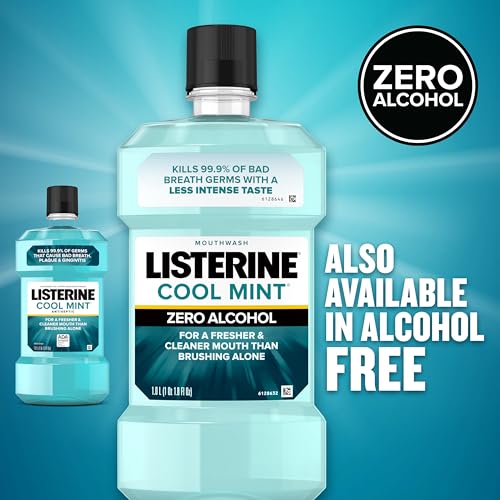 Listerine Antiseptic Mouthwash, Cool Mint, 1.5 L
