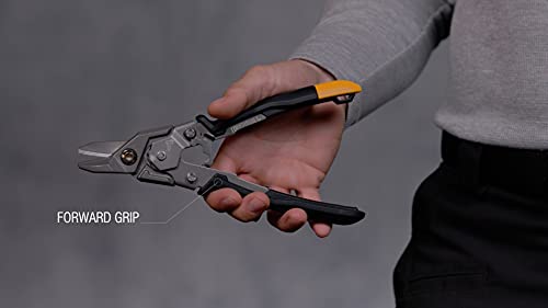 ToughBuilt - Bulldog Cut Aviation Snips - One Handed Lock Operation - (TB-H4-60-B)