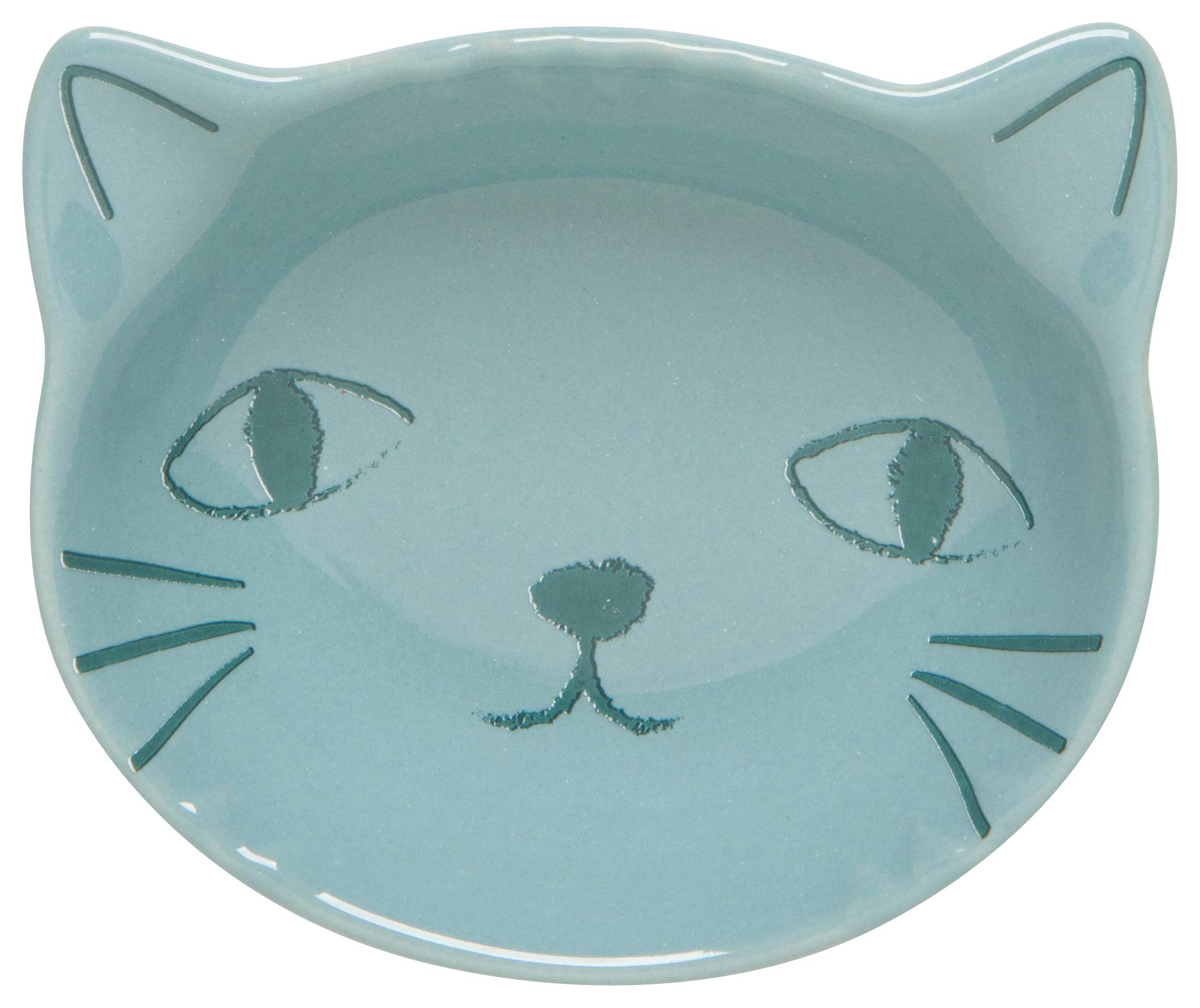 Now Designs Purrfect Kittens Stoneware Shaped Pinch Bowls 2 oz, Set of 6