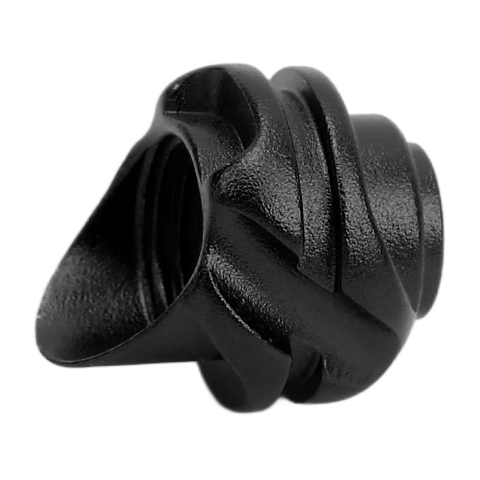 RTLR Compound Bow Peep Sight, CNC Maching Archery Hooded Peephole Kit for Shooting (Black)