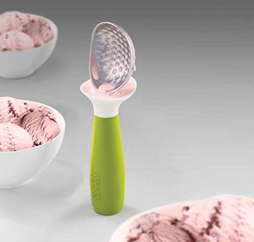 Joseph Joseph Dimple Non-Drip Ice Cream Scoop, Green
