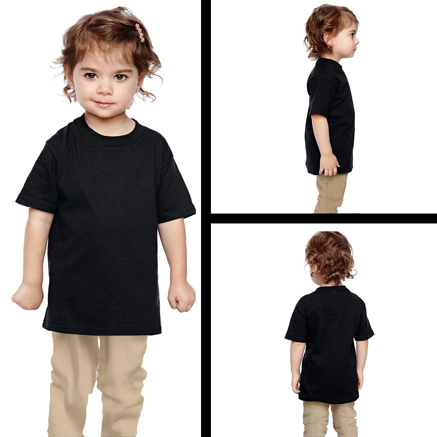 Toddler Distressed Bills Mafia Red Print 2T Toddler White T-Shirt