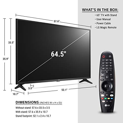 LG 65UN7300PUF Alexa Built-In UHD 73 Series 65" 4K Smart UHD TV (2020)