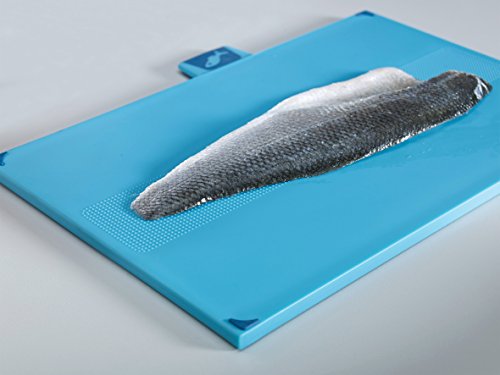 Joseph Joseph Index Plastic Cutting Board Set with 4 Matching Knives and Storage Case Color-Coded Dishwasher-Safe Non-Slip, Small, , Silver with Knives