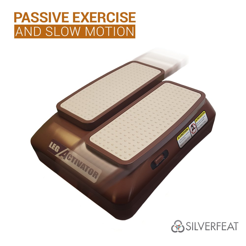 LegActivator - The Seated Leg Exerciser & Physiotherapy Machine for Seniors that Improves your Health and Blood Circulation while Sitting in the Comfort of your Home or Office